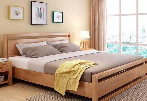 Кровать 160х200 из массива дерева