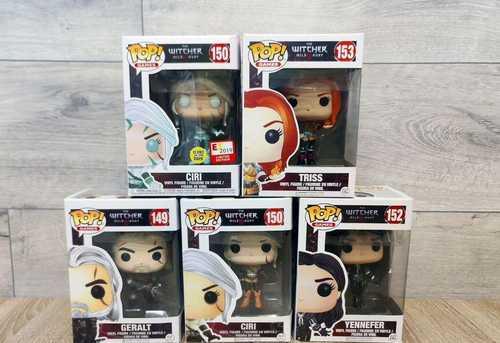 Funko POP Ведьмак Геральт Цири Трисс Witcher