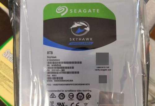 Жесткий внутренний диск 8 тб Seagate SkyHawk
