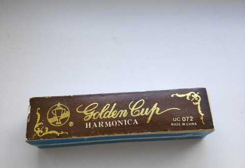 Губная гармошка golden cup harmonica