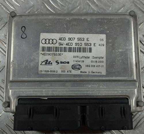 Блок управления пневмоподвеской Audi A8 D3/4E 2004