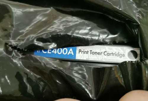 Тонер картридж CE400A черный