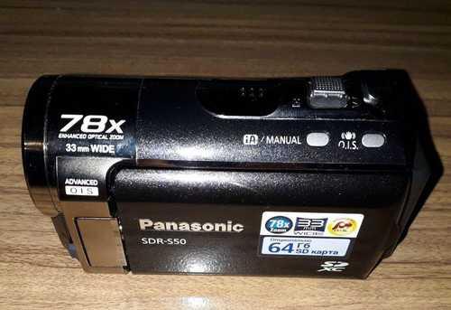 Видеокамера panasonic SDR-S50