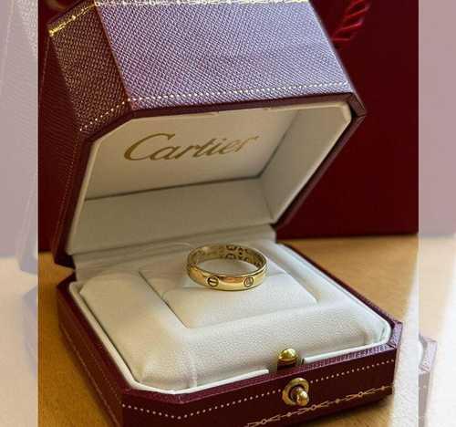 Кольцо Cartier Желтое Золото