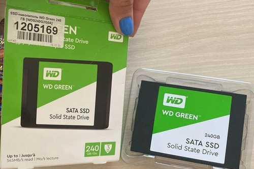 Жесткий диск Western Digital Green 2.5" 240 GB