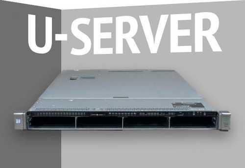 Сервер HP DL360 Gen9 4*3.5 2*2690v4 64Gb P440ar 2*