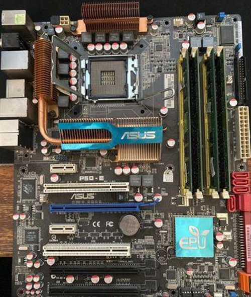 Процессор intel core 2 quad q9300, плата, память