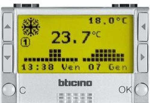 Программируемый термостат 24ч/7 NT4451 Bticino