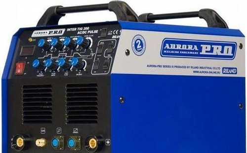 Аргонно-дуговая сварка aurora inter TIG 200 AC/DC