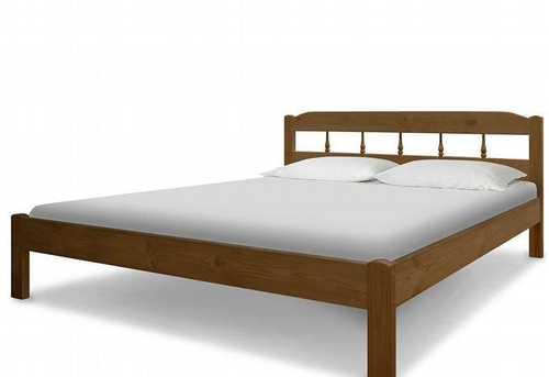 Кровать из массива дерева Дачная