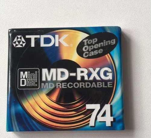Минидиск TDK RXG 74