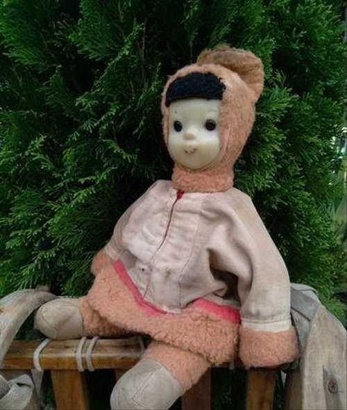 Кукла мягонабивная в родном наряде редкая