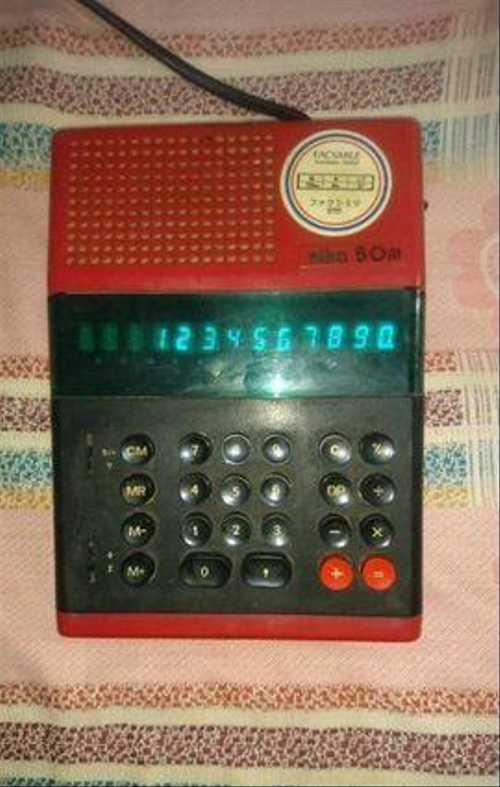 Калькулятор Elka 50m (Болгария 1982 года)
