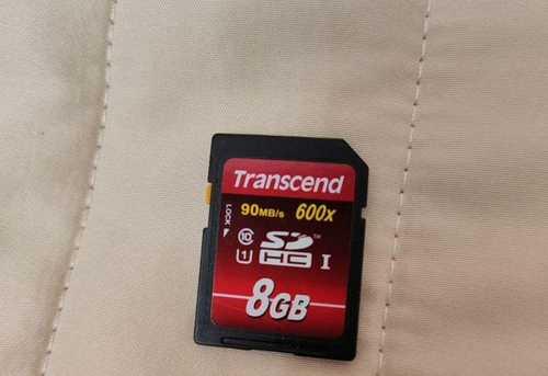 Карта памяти sdhc Transcend