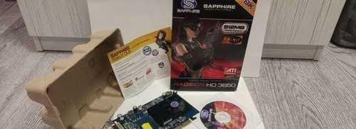 Видеокарта Sapphire HD3650 на AGP