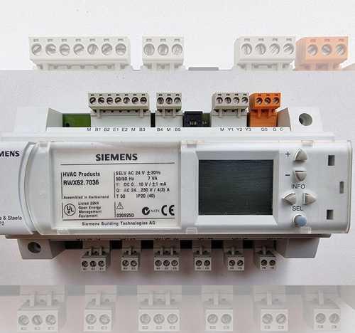 Универсальный контроллер siemens RWX62.7036