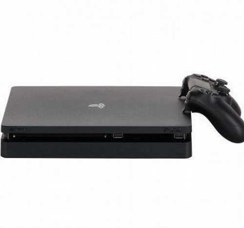 Sony PlayStation 4 Slim, 1000 ГБ, 2 геймпада