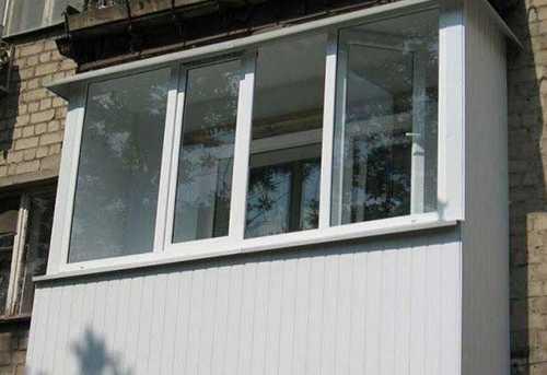Окна отделка балконов