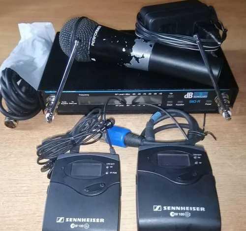 Радиосистема sennheiser ew100