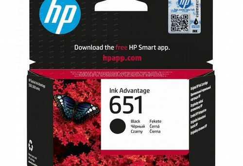 Картридж HP 651 черный