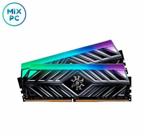 Оперативная память DDR4 16GB (2x8GB) 3200MHz adata XPG spectrix D41 RGB Б.У