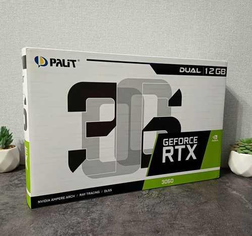 Видеокарта Palit Nvidia Geforce RTX 3060 Dual 12GB