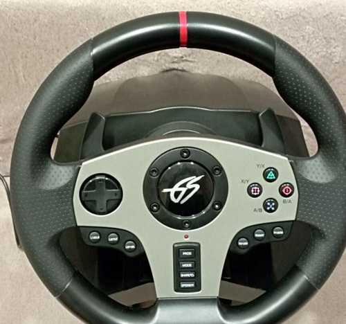 Игровой руль 900 градусов dexp wheelman pro