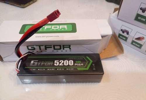 Новые аккумуляторы gtfor lipo 2s 5200Mah 50c