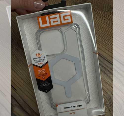 Чехол с magsafe Uag Plyo iPhone 15 Pro