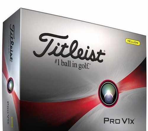 Мячи для гольфа Titleist Pro V1 2023 yellow