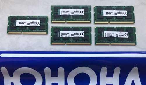 Память для ноутбука DDR3 4Gb PC3-8500 1066MHz