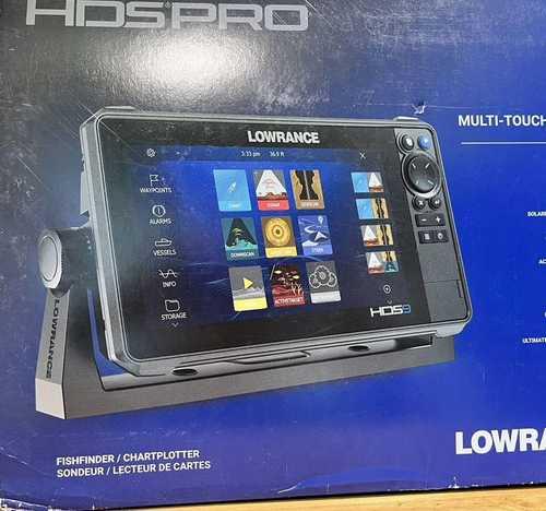 Эхолот Lowrance HDS 9 pro 3in1 HD рус