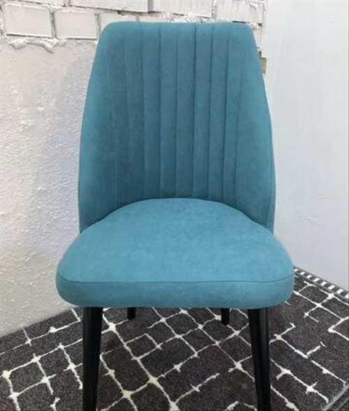Мягкий стул Фабио голубой RS-29 чн