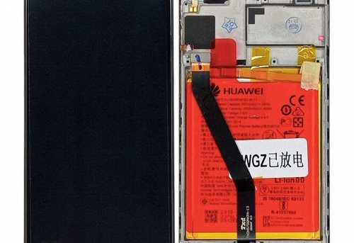 Дисплей Huawei Honor 7C в корпусе с акб и шлейфами