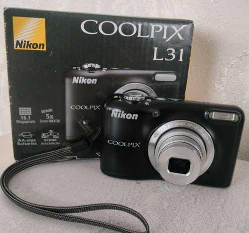 Фотоаппарат Nikon coolpix l31