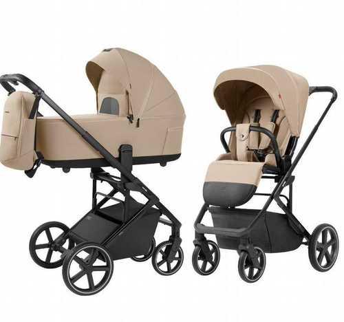 Коляска 2в1 Carrello Alfa Natural Beige