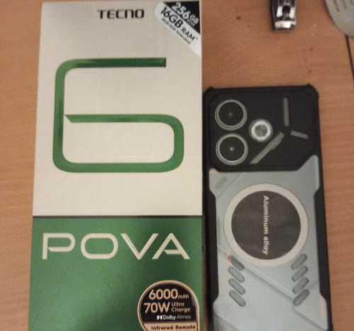 Tecno Pova 6, 8/256 ГБ