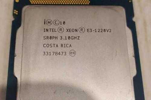 Процессор s1155 intel e3 1220 v2 аналог core i5