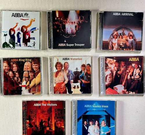 CD коллекция abba, производство Россия,отл. состоя