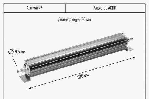 Радиатор АКПП