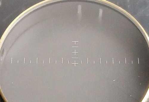 Сетка для бинокля СССР угломерная диаметр 25 мм