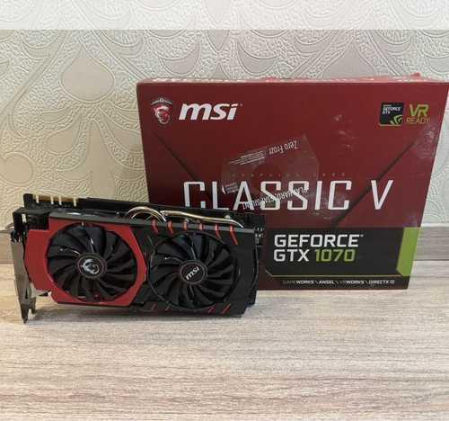 Видеокарта gtx 1070 8gb