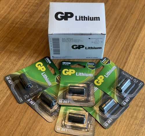 Батарейка CR123A GP Lithium 3V