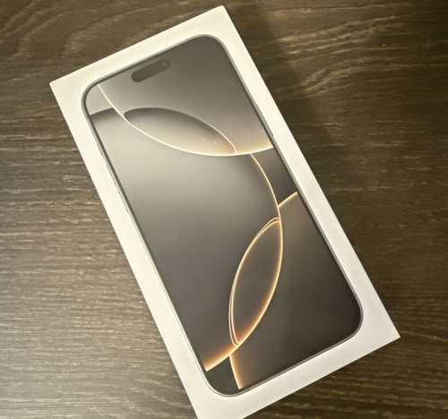 Коробка от iPhone 16 pro max 512gb