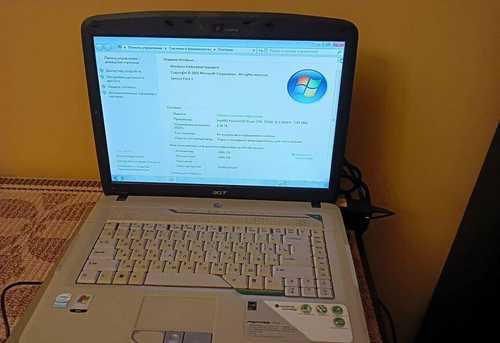 Ноутбук Acer Aspire 5715Z 15,4"-T2390-1,5Gb-160Gb
