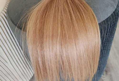 Волосы натуральные 35-40см блонд