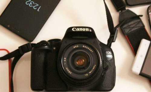 Canon 600d,Kit +Tokina 28mm f/2.8,обмен/продажа