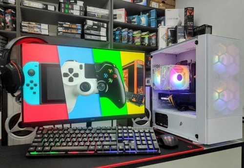 Игровой пк под заказ Ryzen 5 5600 + RX 580 8 гб