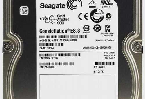 Жесткий диск Seagate Exos 7E10 ST4000NM001B 4TB