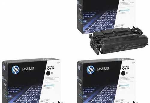 Картридж HP CF287X-3PK 1408865